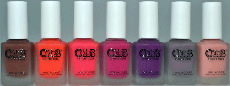 8ty8Beauty Beauty Color Club Nail Polishes